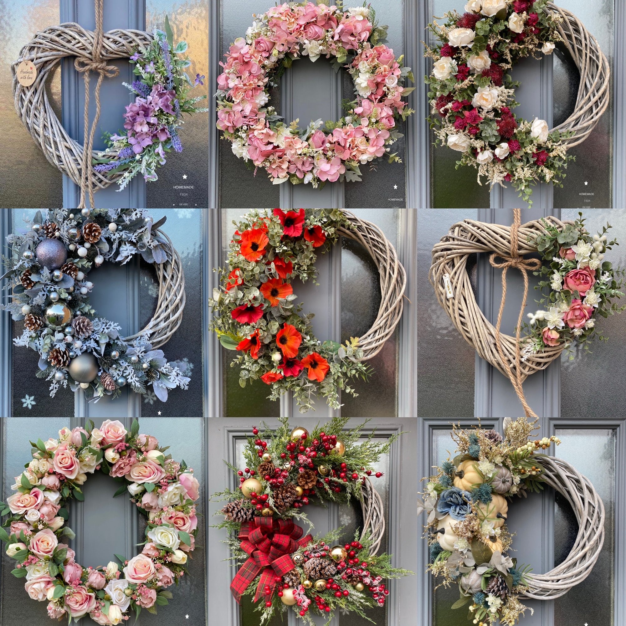 Homemade from home bespoke handcrafted wreaths – HOMEMADE FROM HOME